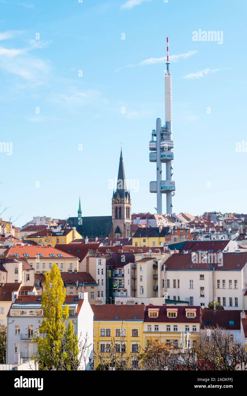 Zizkov Tv Tower Prague High Resolution Stock Photography and Images - Alamy