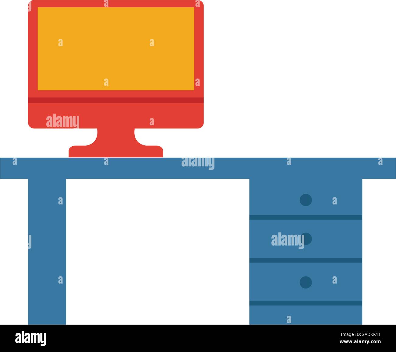 Workplace icon. Simple element from productivity icons collection ...