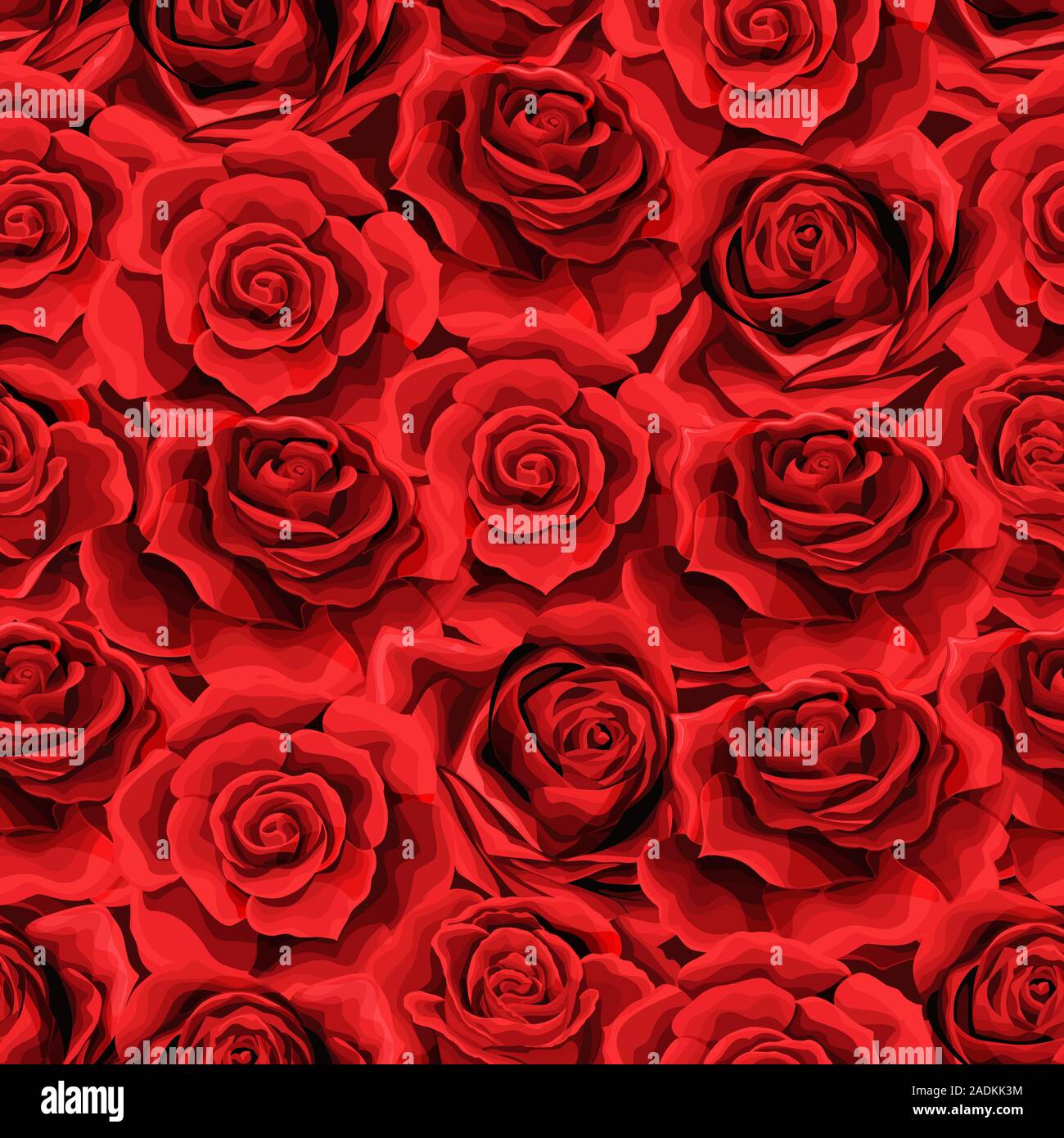 Rose flower Seamless pattern background texture. suitable for printing ...