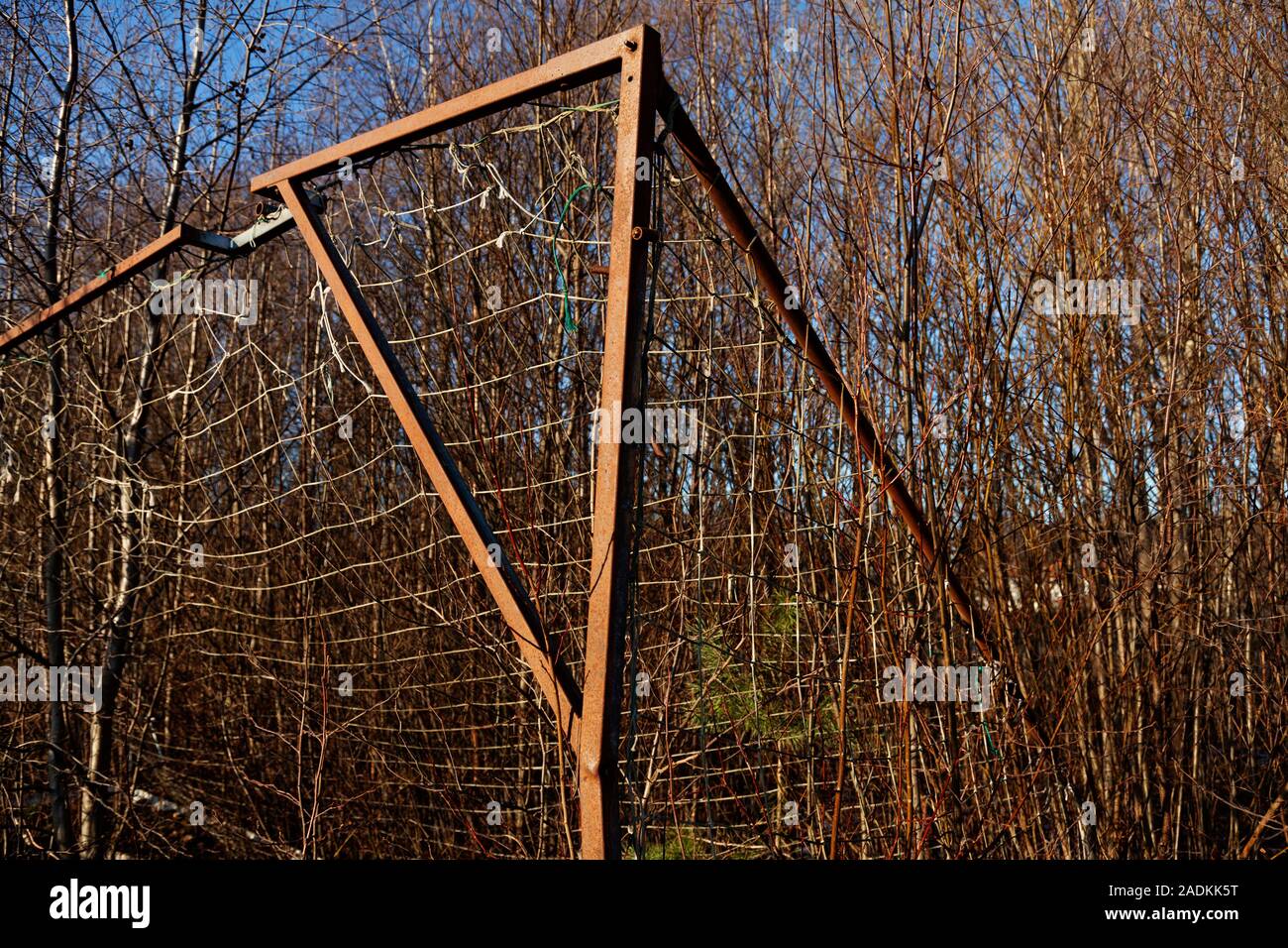 Goal Post Broken Stock Photos & Goal Post Broken Stock Images - Alamy