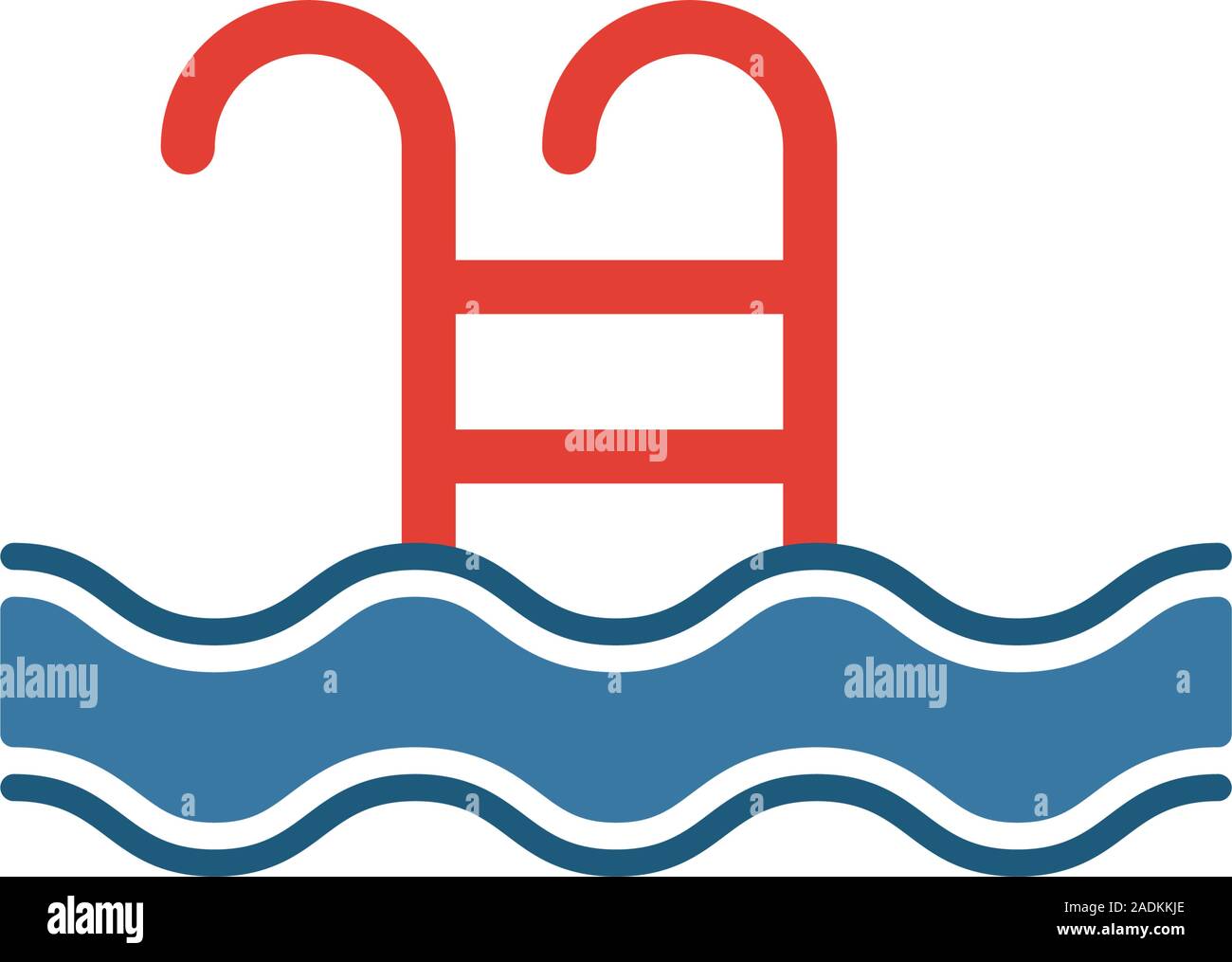 Pool icon. Simple element from real estate icons collection. Creative ...