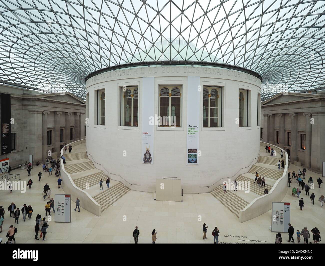 LONDON, UK - CIRCA SEPTEMBER 2019: The Great Court at the British ...