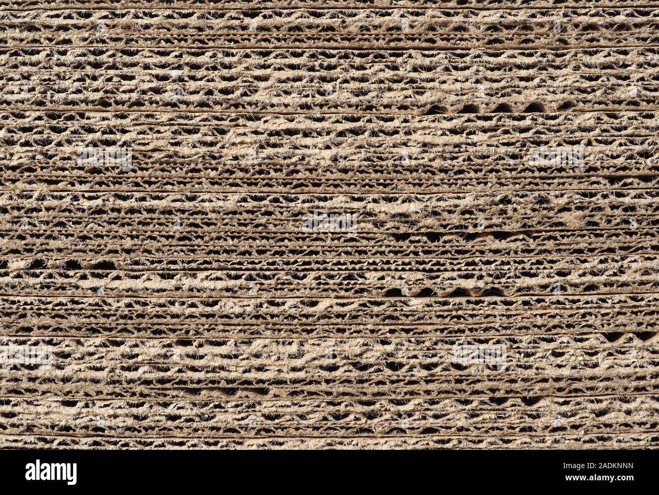 Brown corrugated cardboard texture background Stock Photo - Alamy