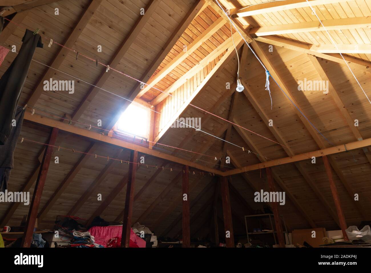 Abandoned attic hi-res stock photography and images - Alamy