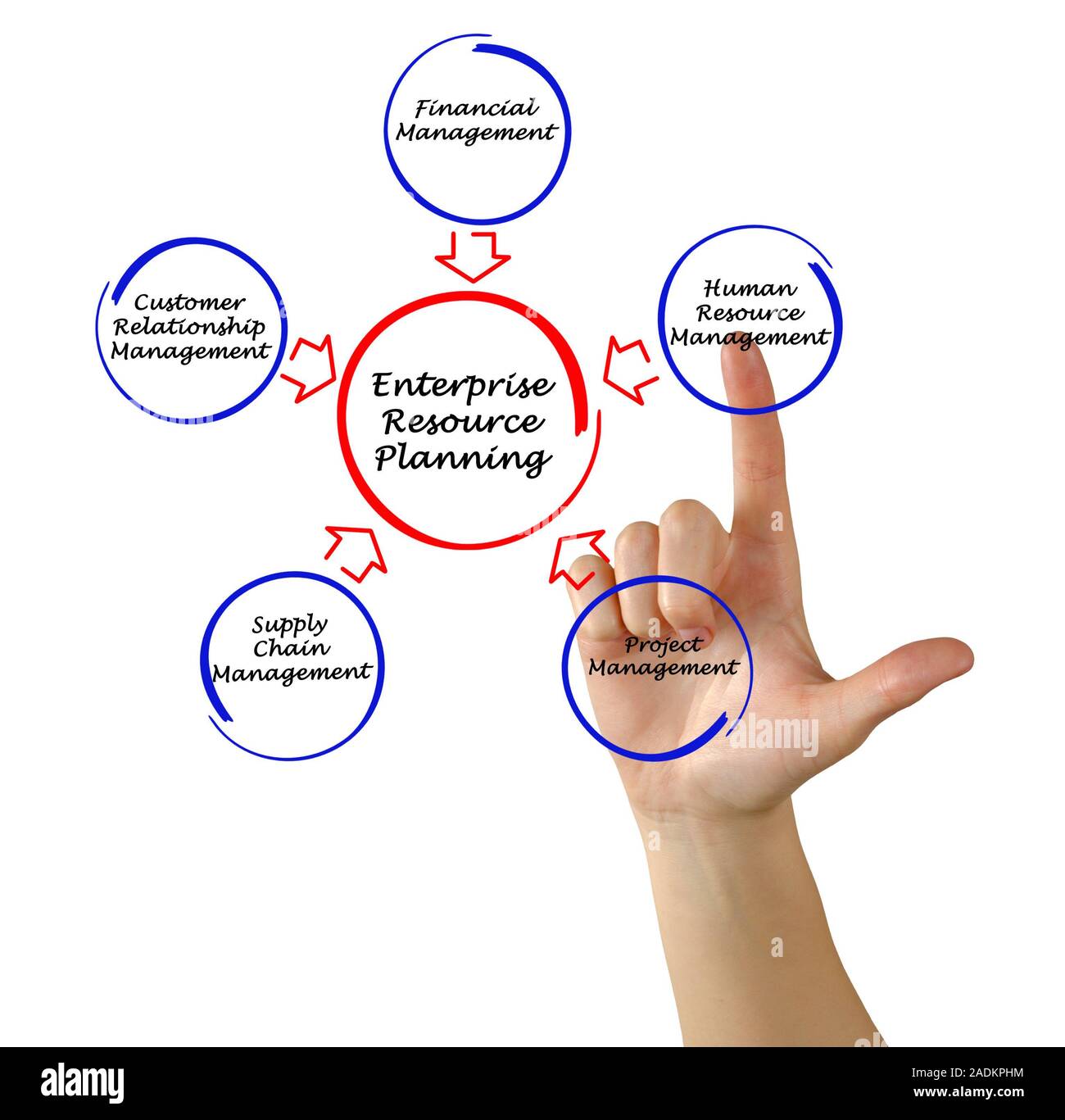 Enterprise resource planning Stock Photo - Alamy