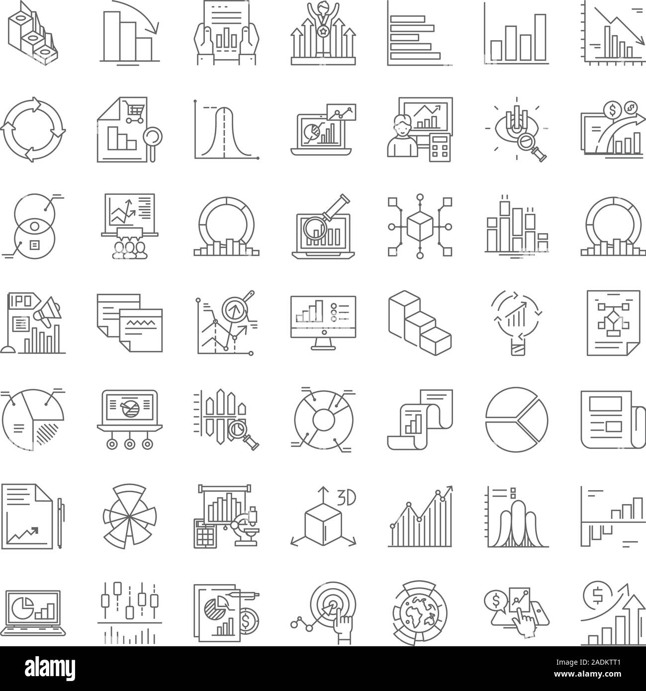 Ranking linear icons, signs, symbols vector line illustration set Stock Vector Image & Art - Alamy