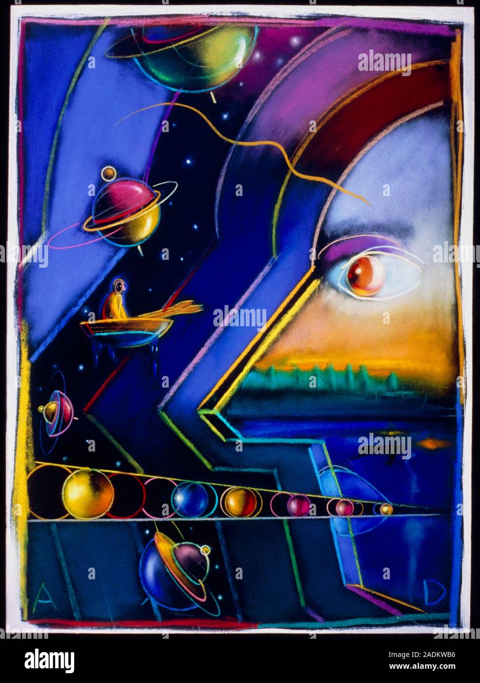 'Inside out', an illustration by the artist Andrzej Dudzinski ...