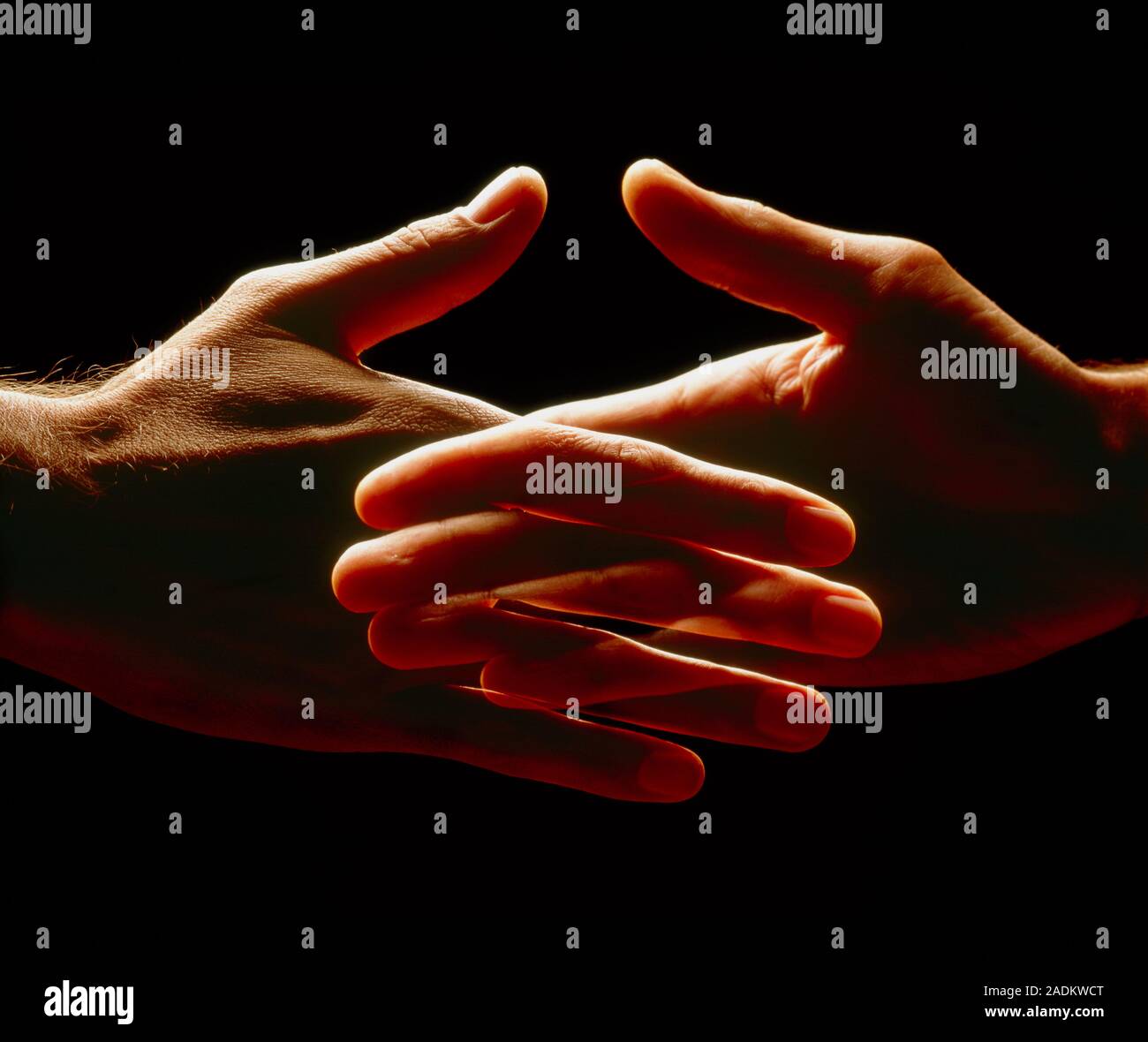 Handshake. Abstract image of a handshake. This image may depict ...
