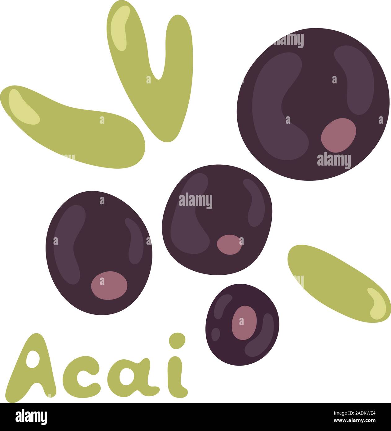 Acai logo hi-res stock photography and images - Alamy