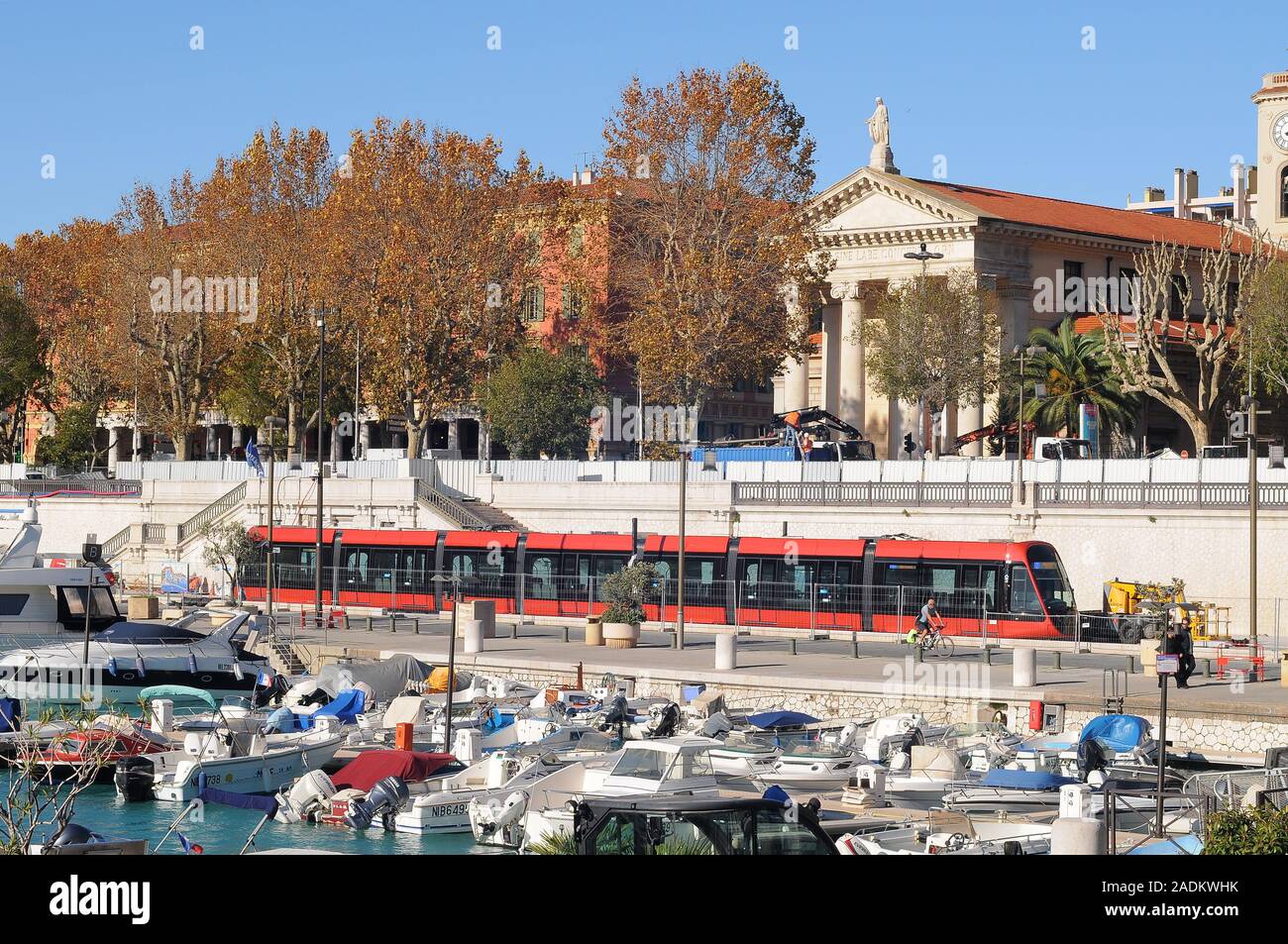 New Tram Line Stock Photo - Alamy