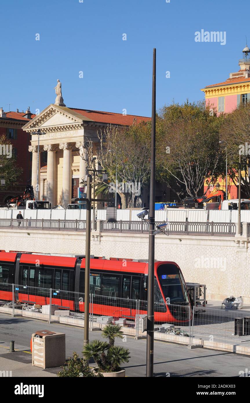 New Tram Line Stock Photo - Alamy