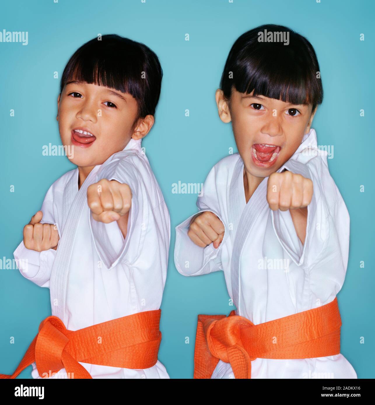 Identical twin sisters. Genetically identical (monozygotic) twins arise ...