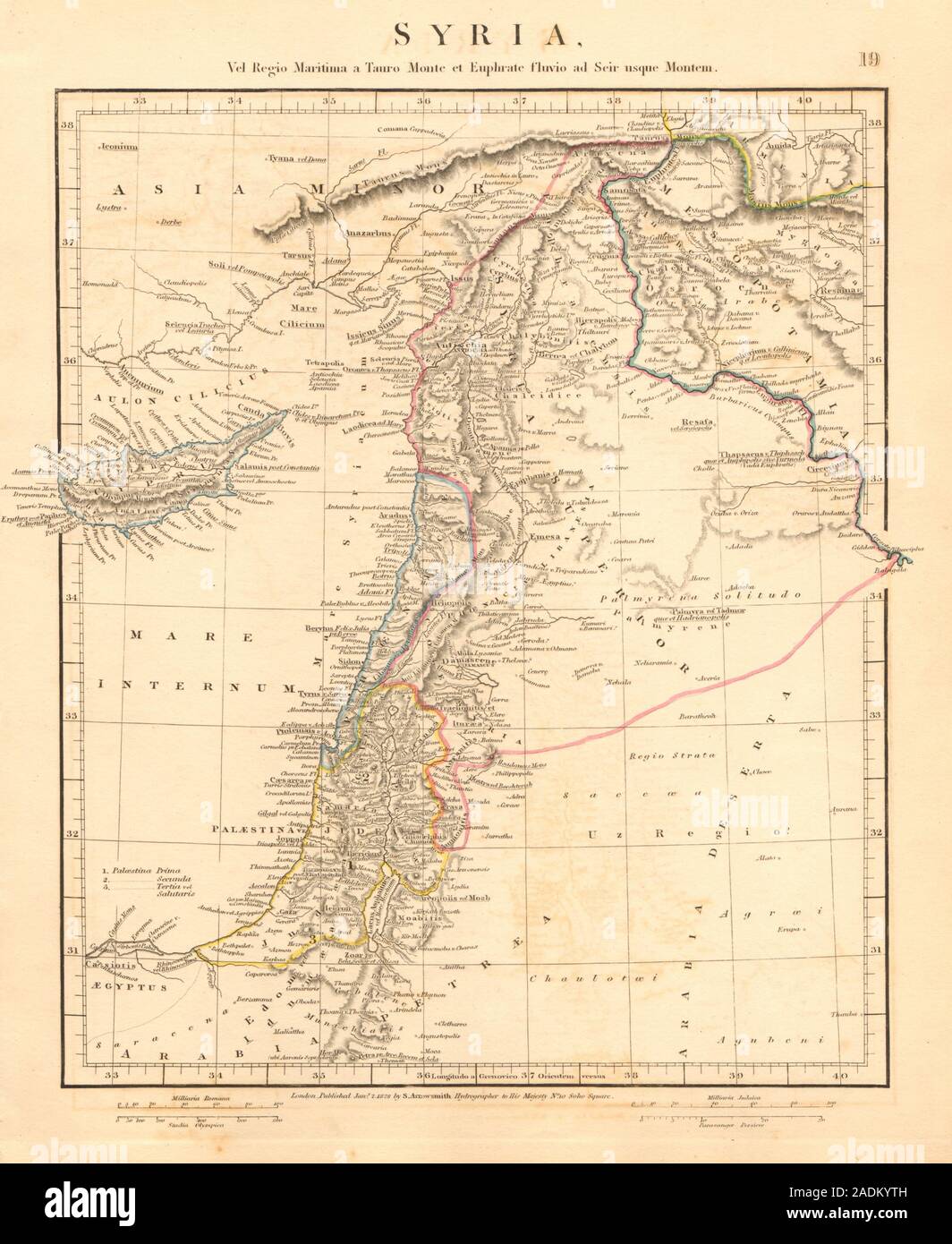 Syria palaestina hi-res stock photography and images - Alamy