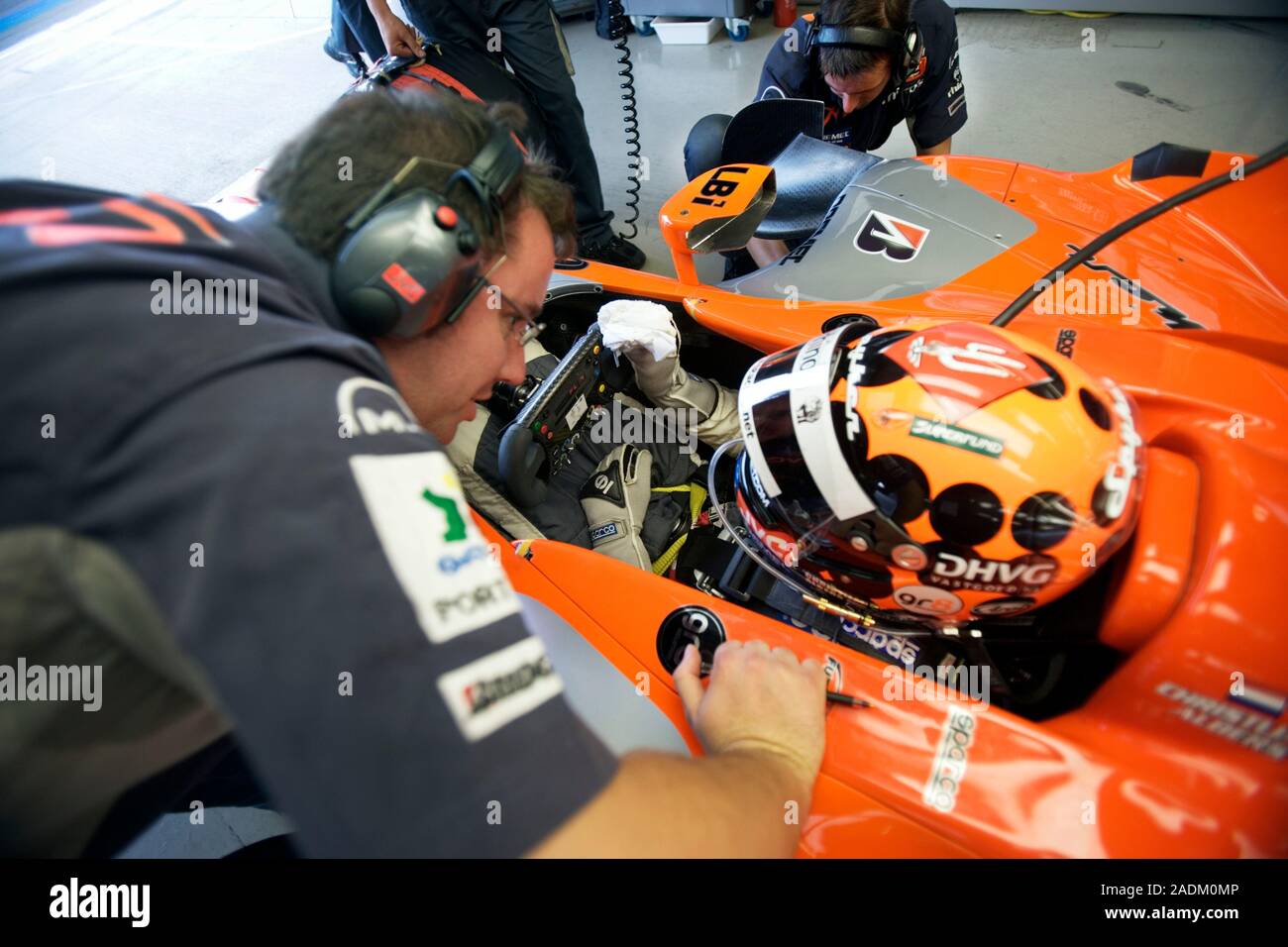 MODEL RELEASED. Formula One racing driver Christijan Albers in his ...