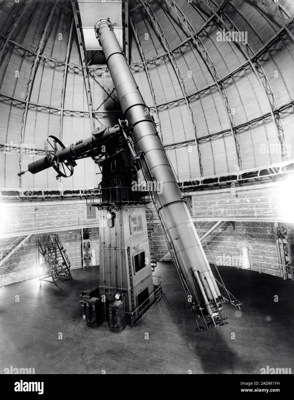 Telescope at Yerkes Observatory of the University of Chicago. This is ...