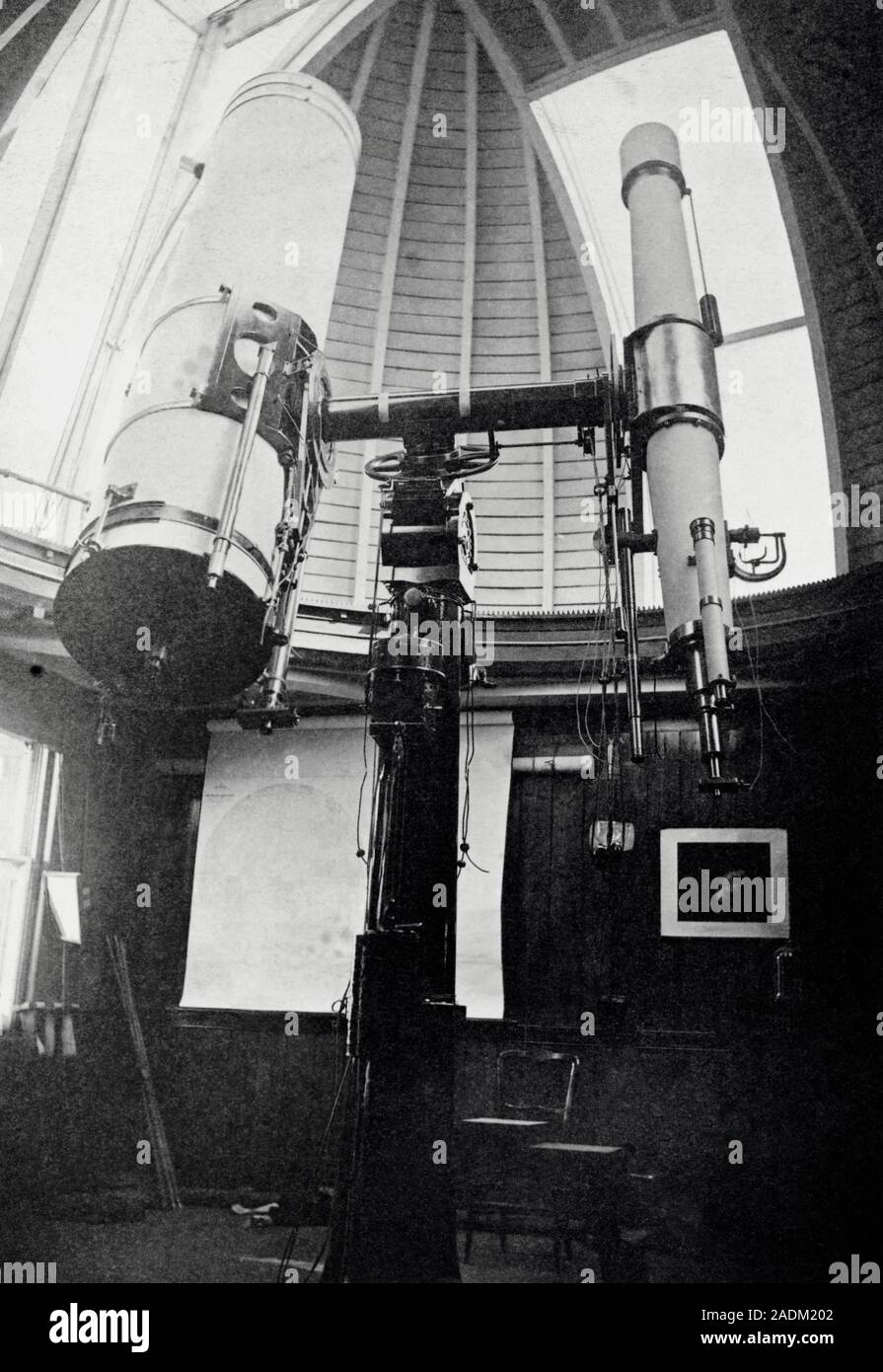 Isaac Roberts' observatory. This observatory in Maghull, Merseyside ...