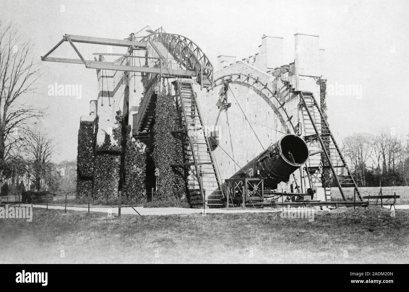 Leviathan of Birr. This is the 6-foot telescope (the Leviathan of Birr ...