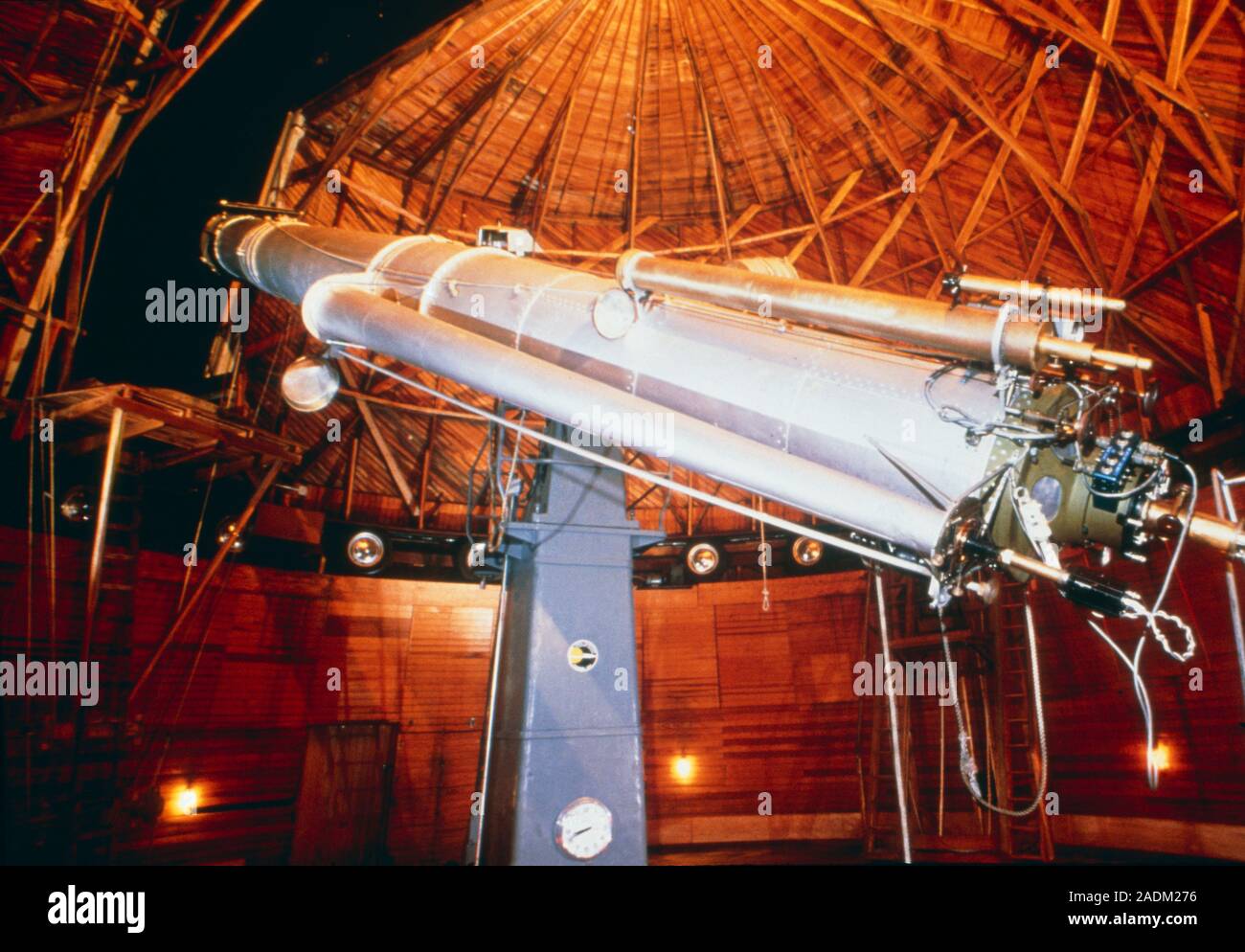 Wide-angle view of the 24-inch (61-centimetre) refracting telescope at ...