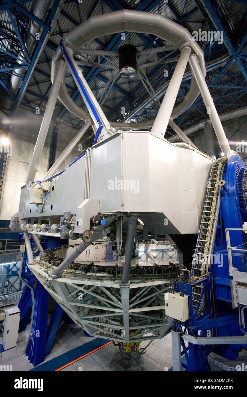 VLT telescope. Antu, also called Unit 1 (UT1), is one of four 8.2-metre ...