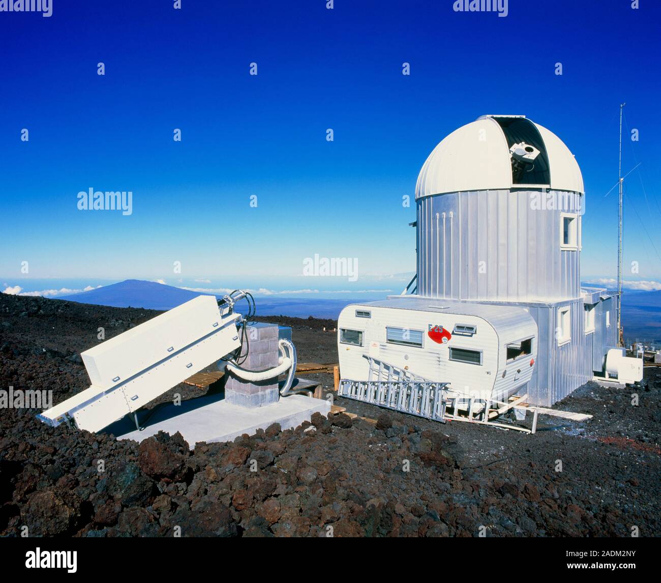 High Altitude Solar Observatory facility at Mauna Loa, Hawaii. The Low ...