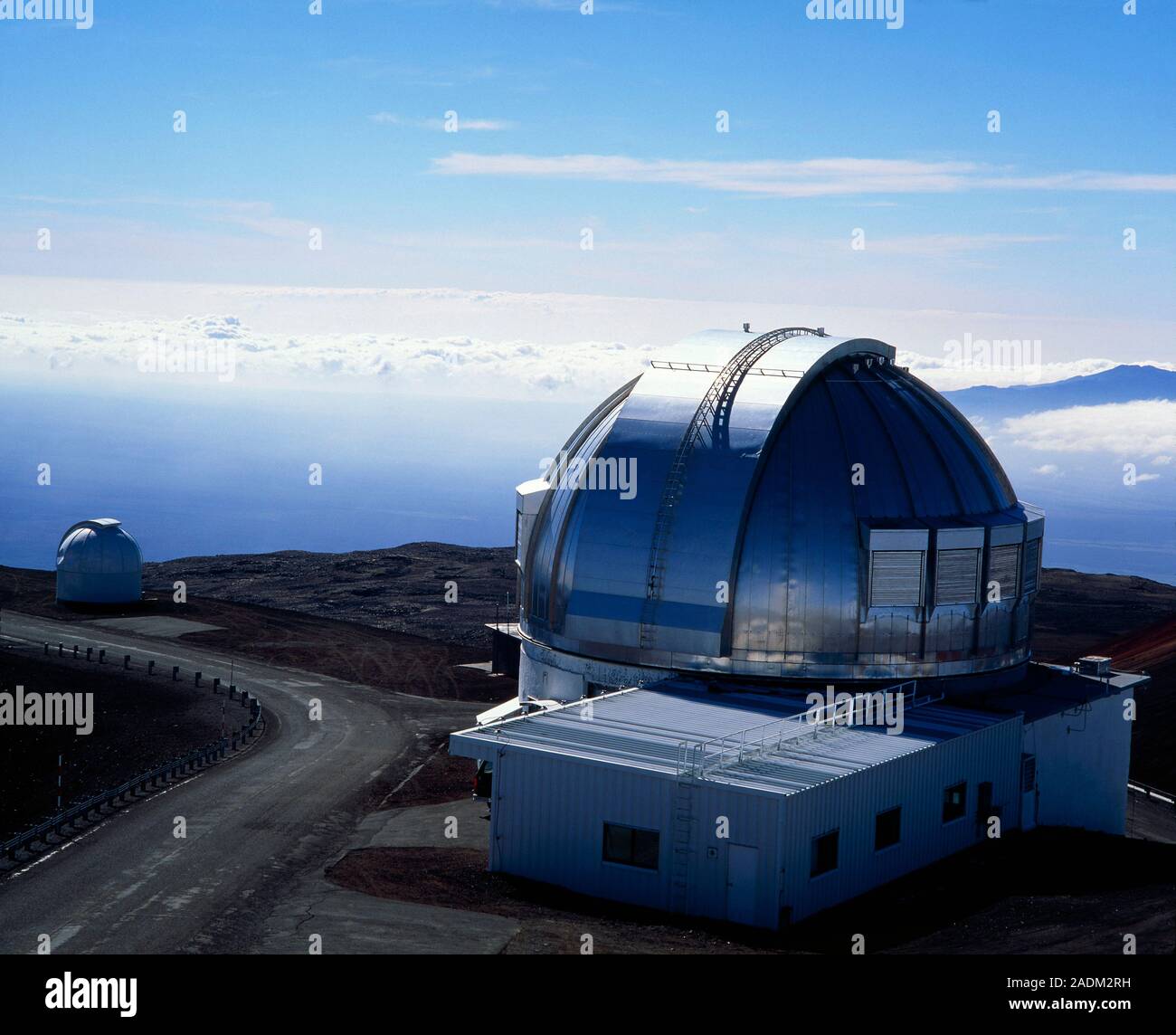 United Kingdom Infrared Telescope (UKIRT). Dome of UKIRT, the world's ...