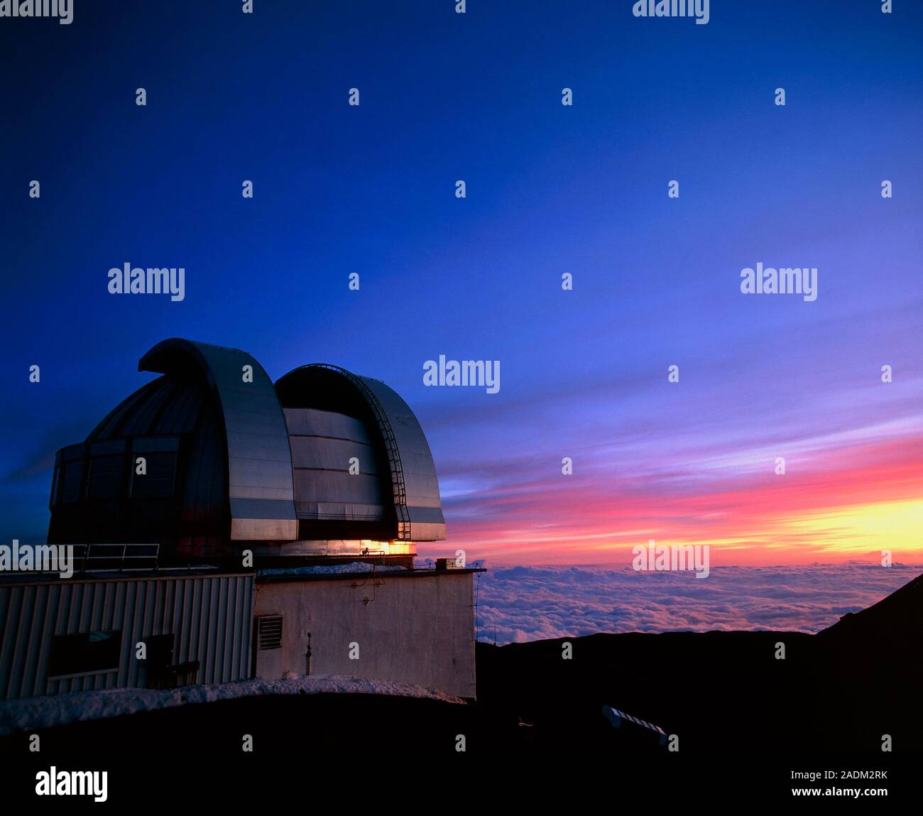 United Kingdom Infrared Telescope (UKIRT). Dome of UKIRT, the world's ...