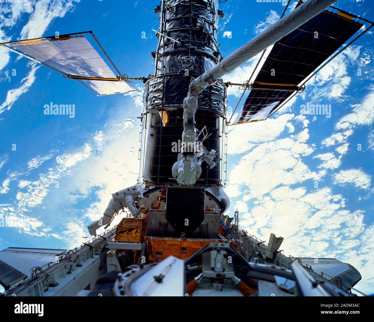 Spacewalk. European Space Agency (ESA) astronauts perform an ...