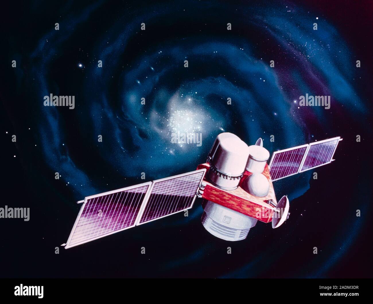Artists concept of the Compton Observatory satellite previously called ...