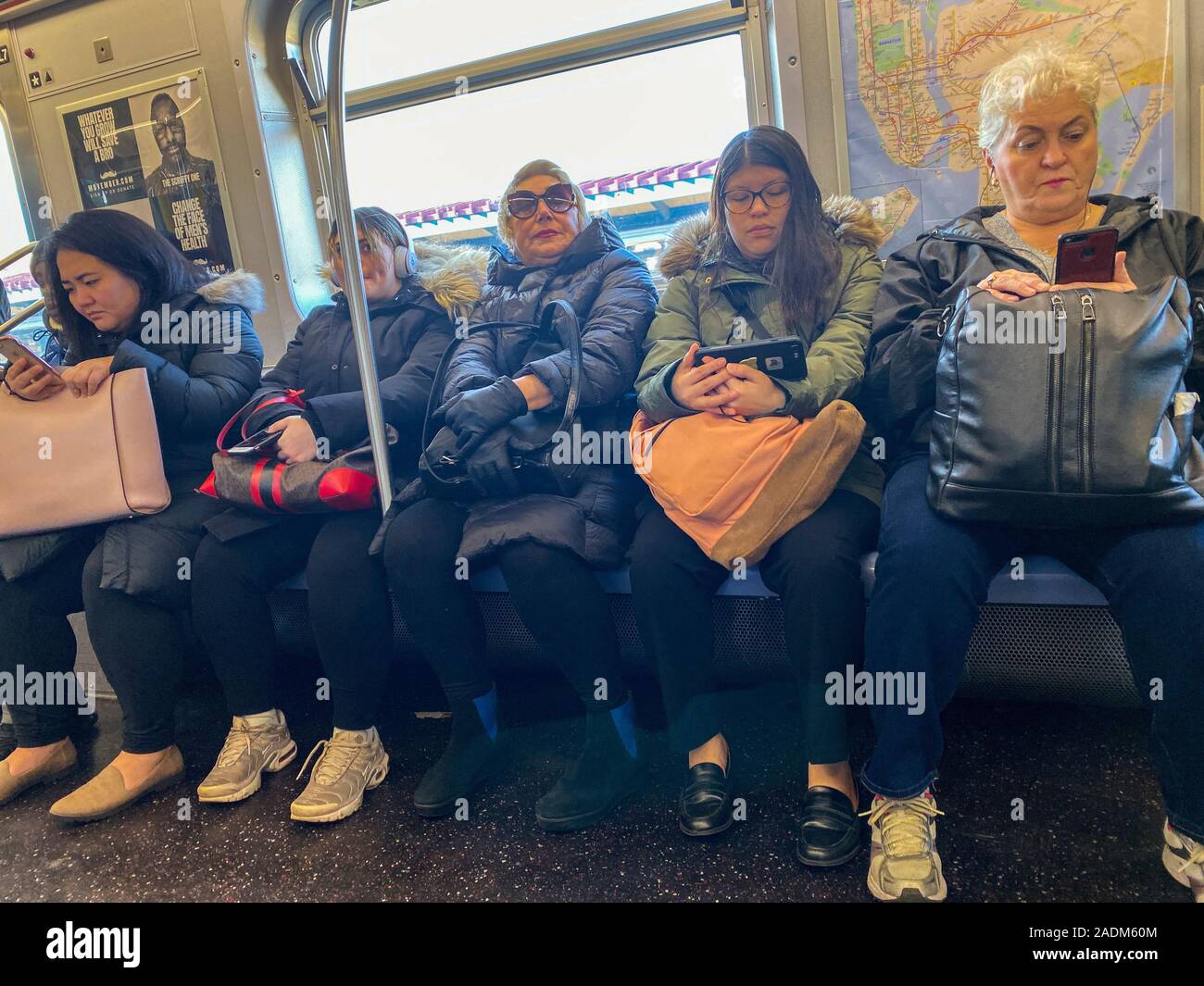 Taking the subway hi-res stock photography and images - Alamy