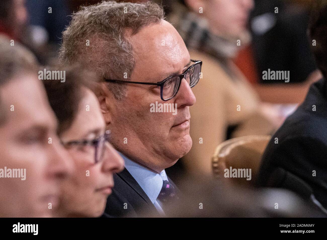 Washington DC, USA. 04th Dec, 2019. Michael Gerhardt- Burton Craige ...