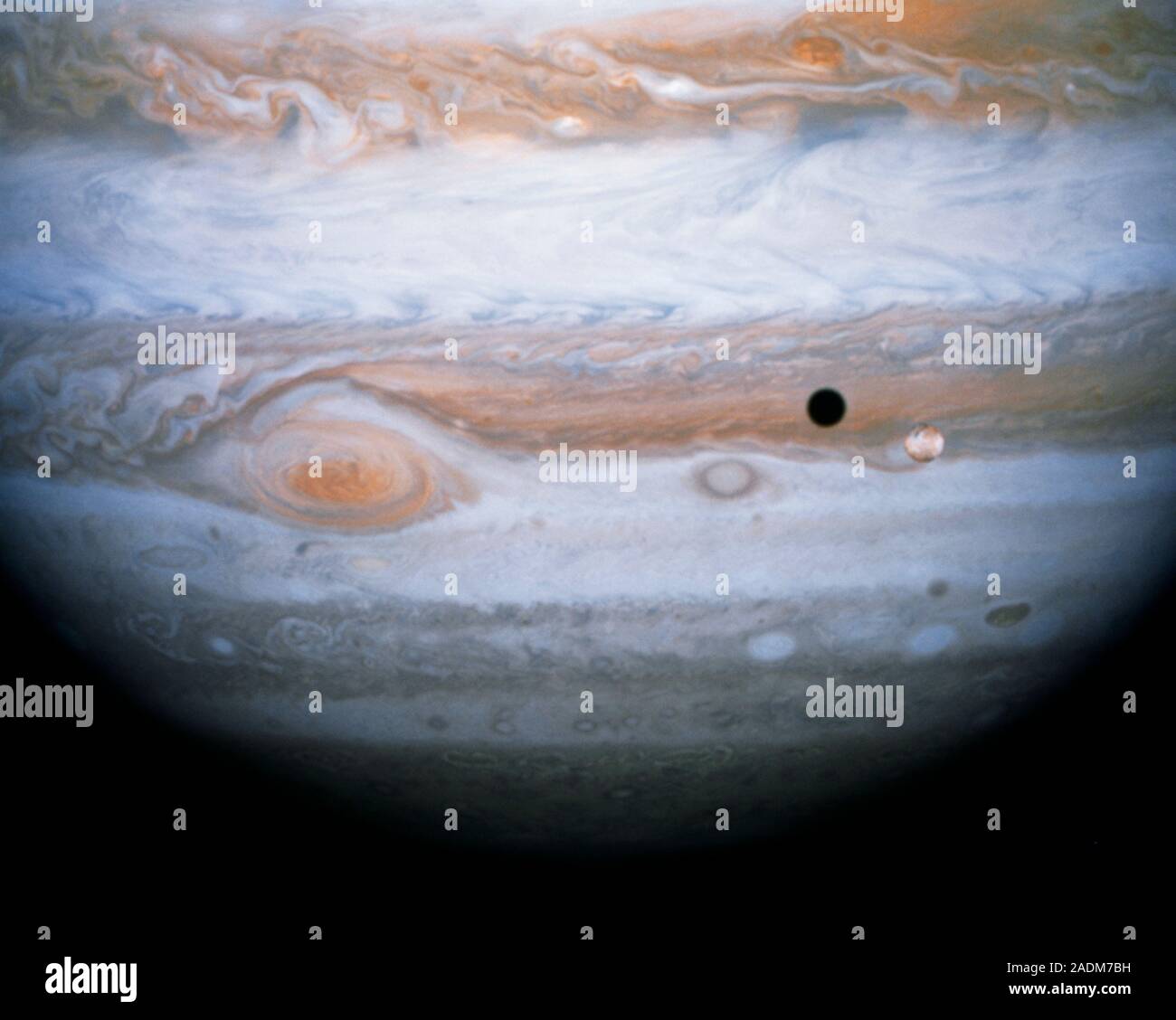 Jupiter. Southern hemisphere of Jupiter, imaged by NASA's Cassini ...