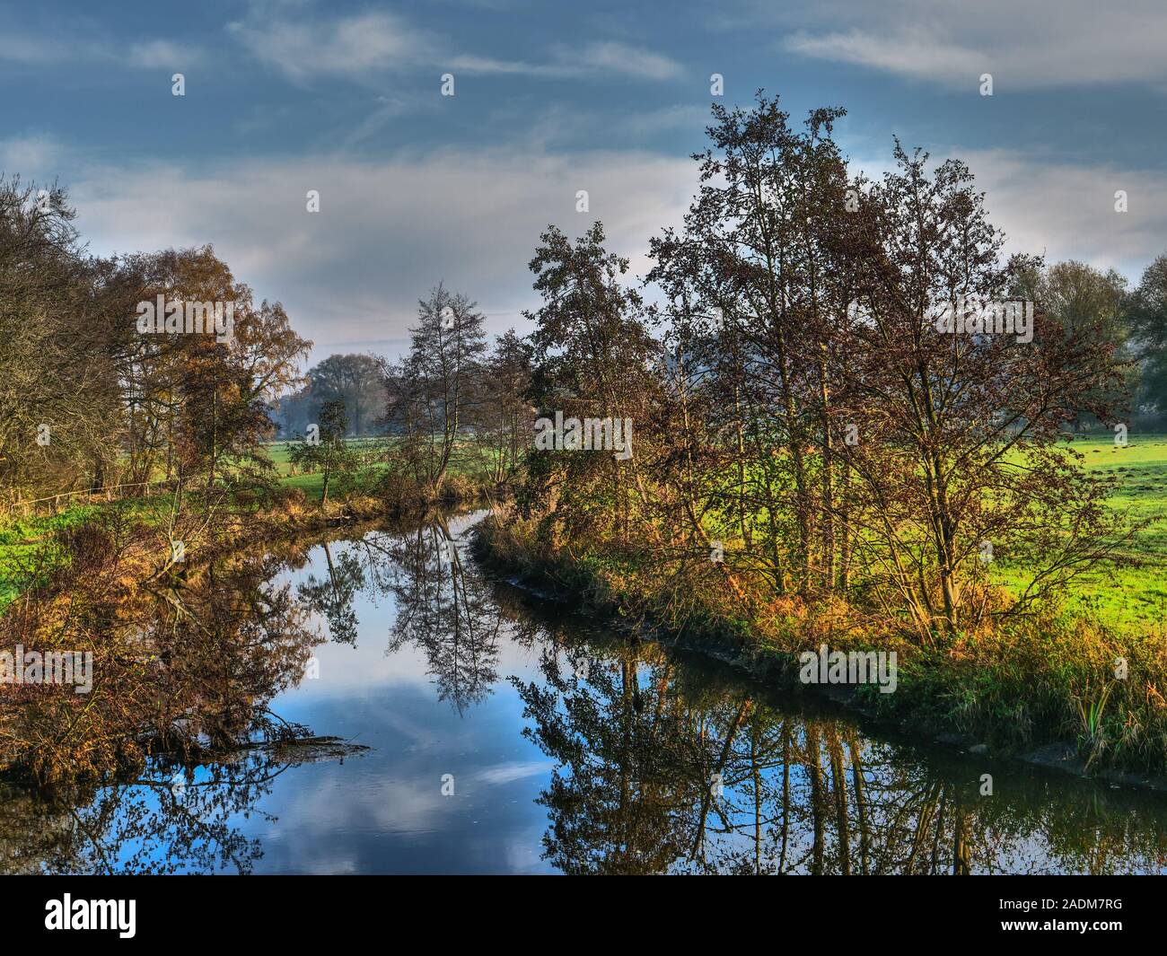 river in germany Stock Photo - Alamy