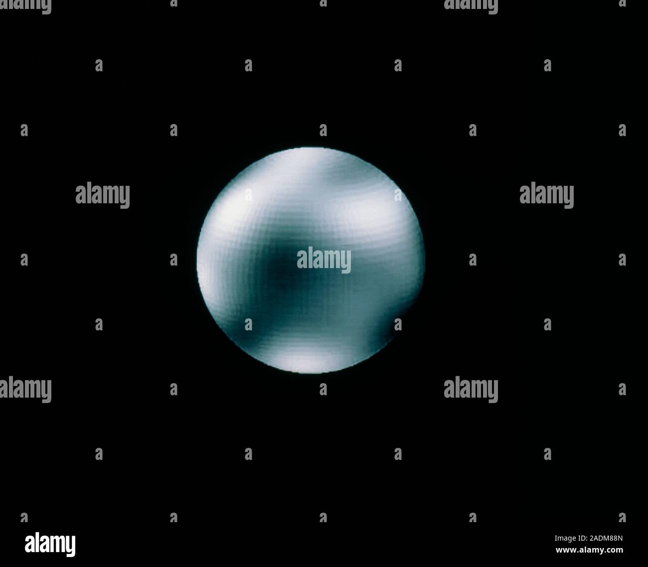 Pluto. Computer-processed image of Pluto, the smallest and outermost ...