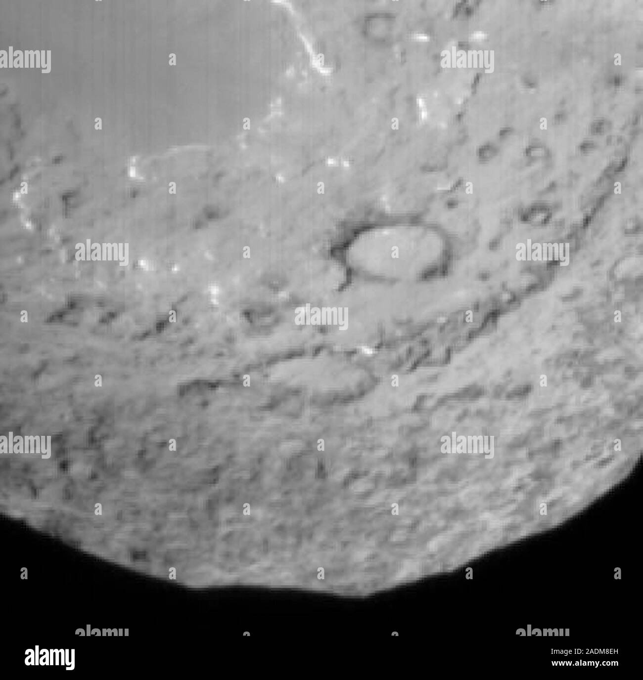 Comet Tempel 1 from the impactor, just before Deep Impact comet strike ...