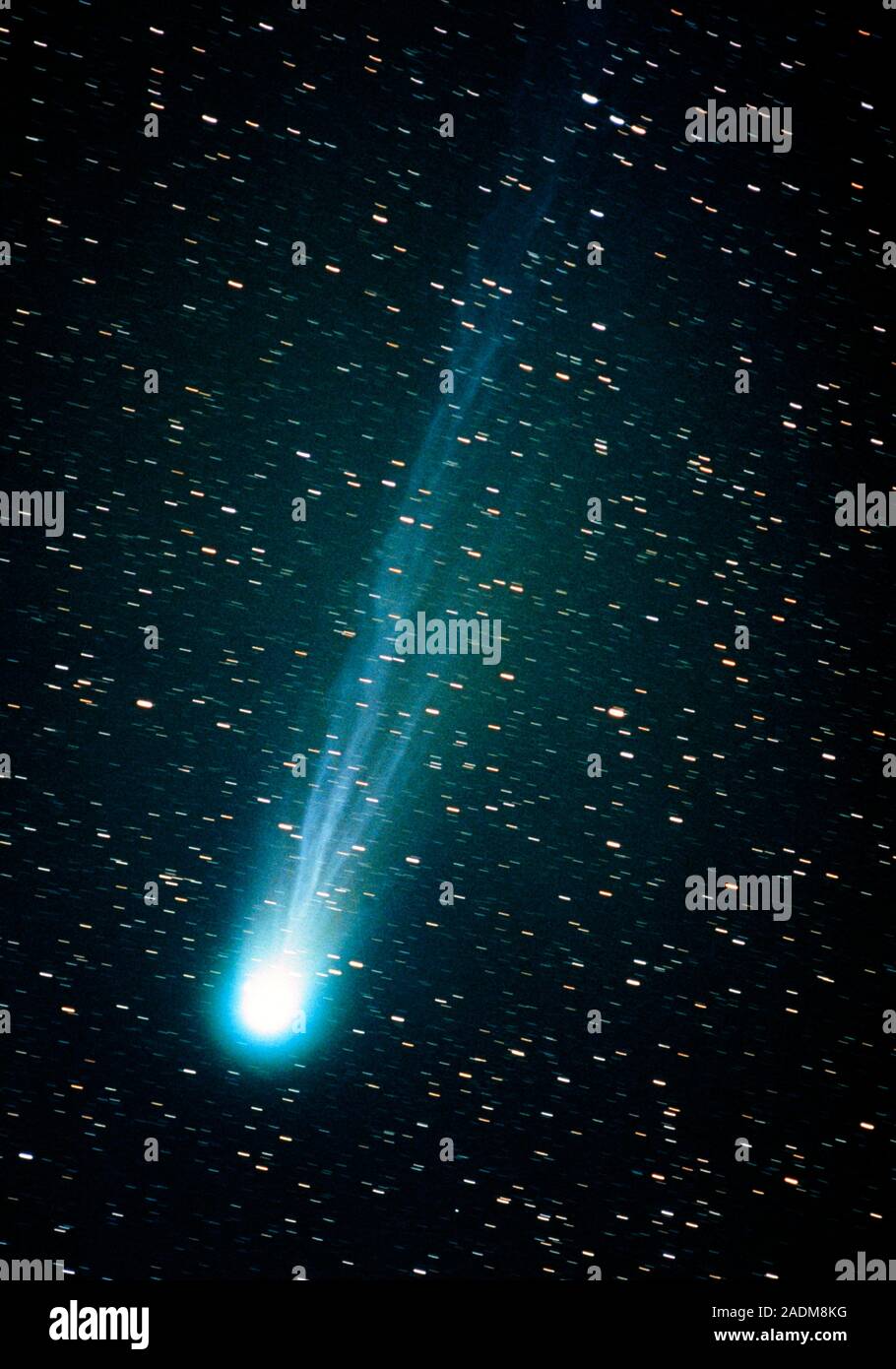 Not for retail poster use Comet Hyakutake. Optical image showing Comet ...