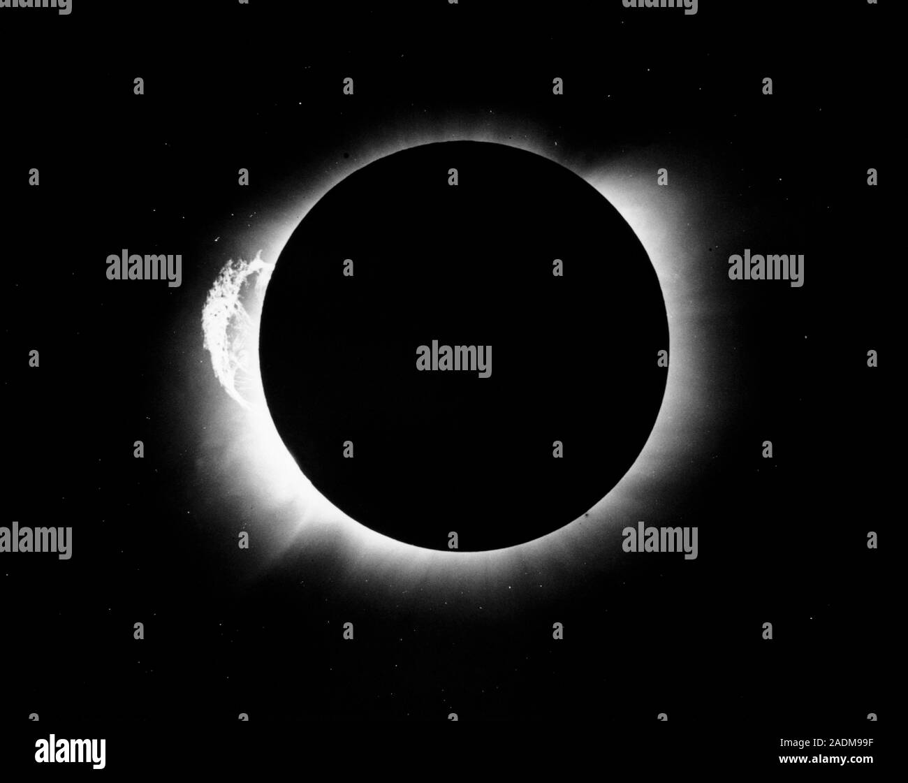 1919 solar eclipse. Image 1 of 3. This set of images, taken by the ...