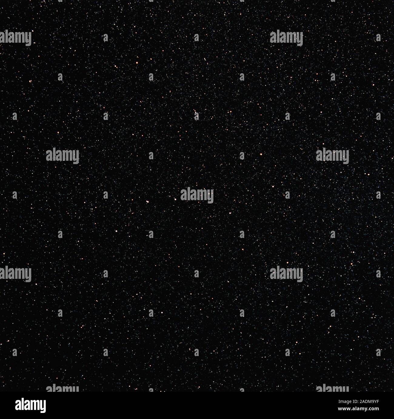 The Plough. Optical image of the group of stars known as The Plough (or ...