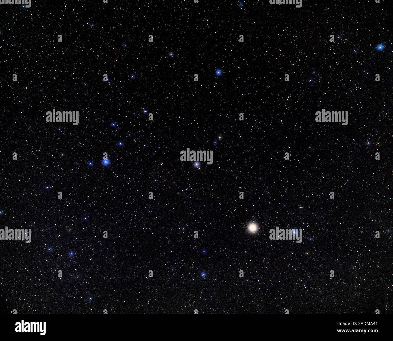 Bootes constellation. This constellation contains the fourth brightest ...