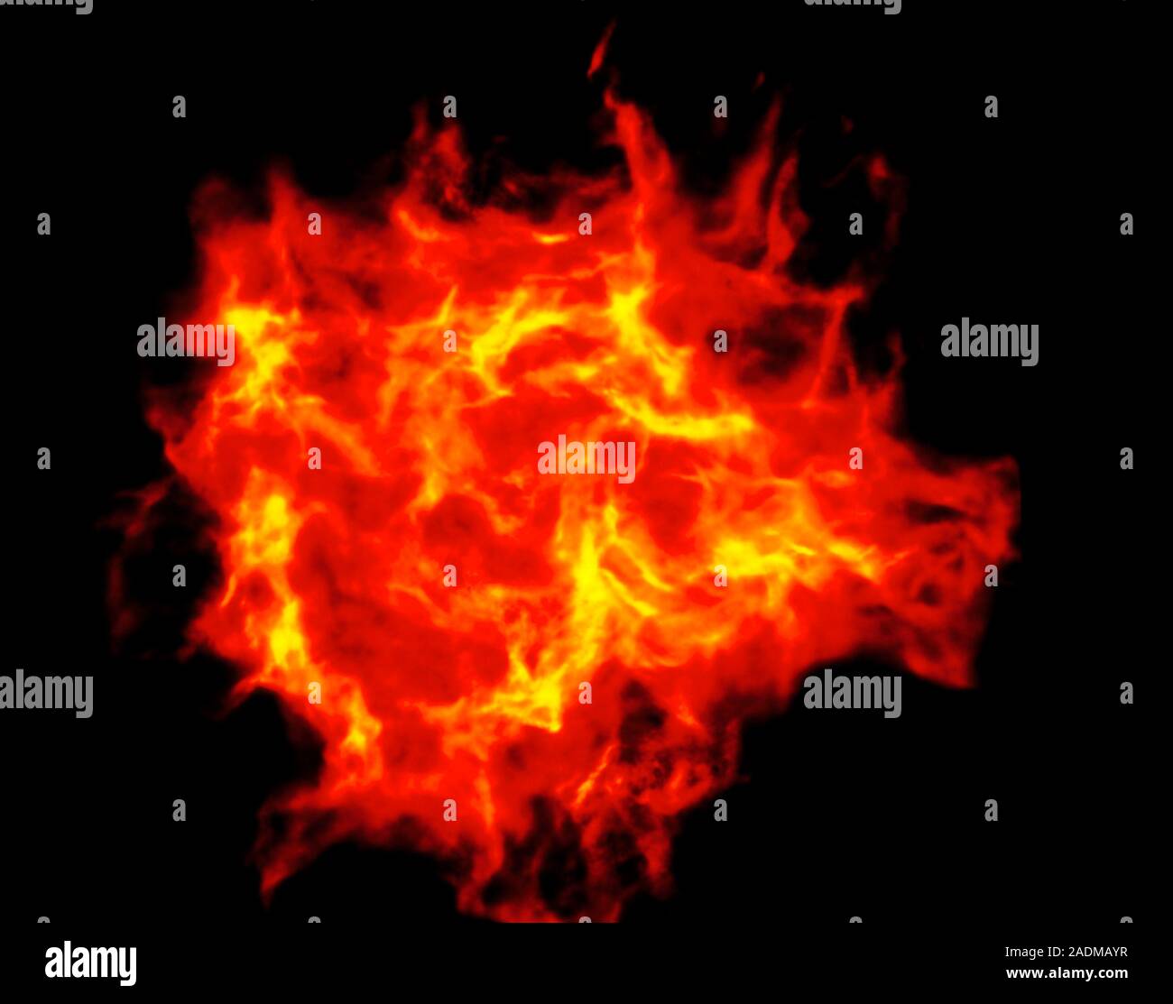 Star formation. Image 2 of 6. Computer model of a 1.2-light-year-wide ...