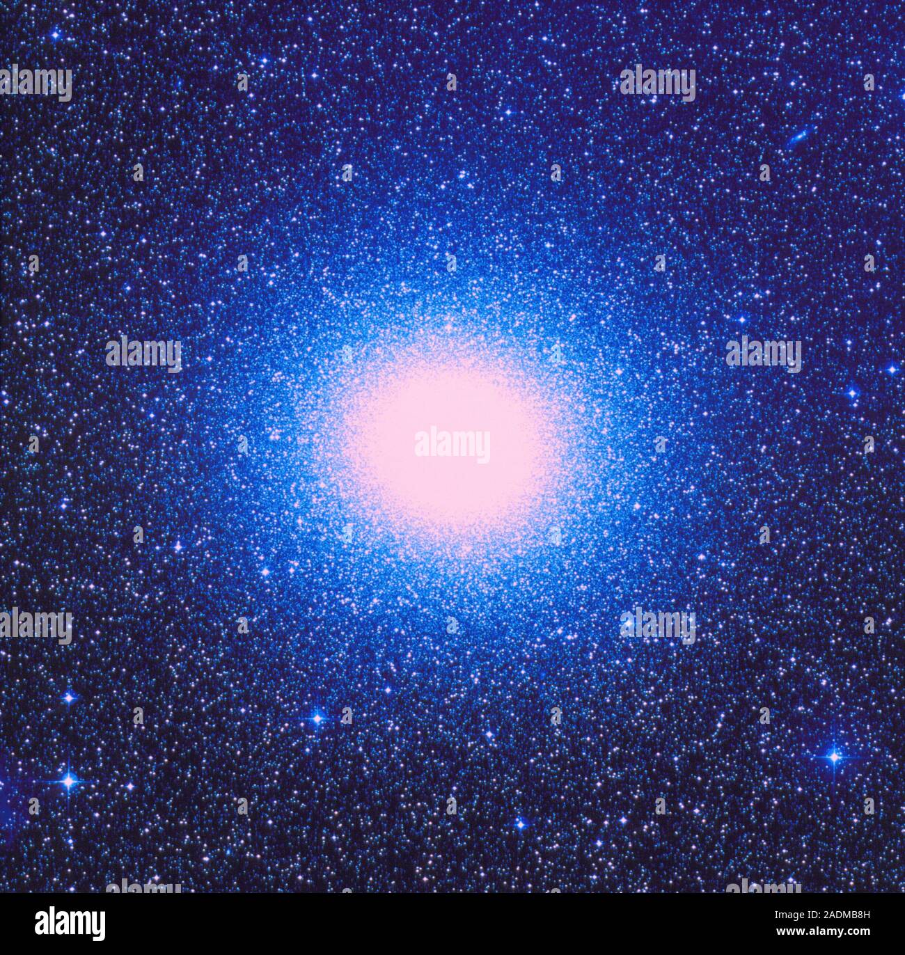 Omega Centauri globular star cluster. True-colour optical image of the globular star cluster ...