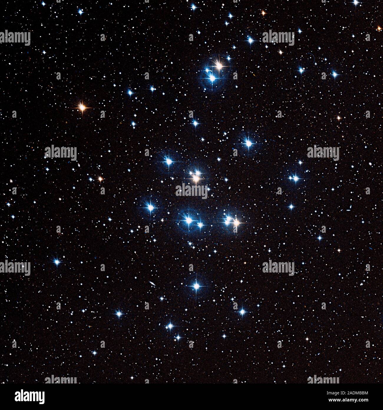 Beehive star cluster (M44), optical image. This cluster, also known as ...