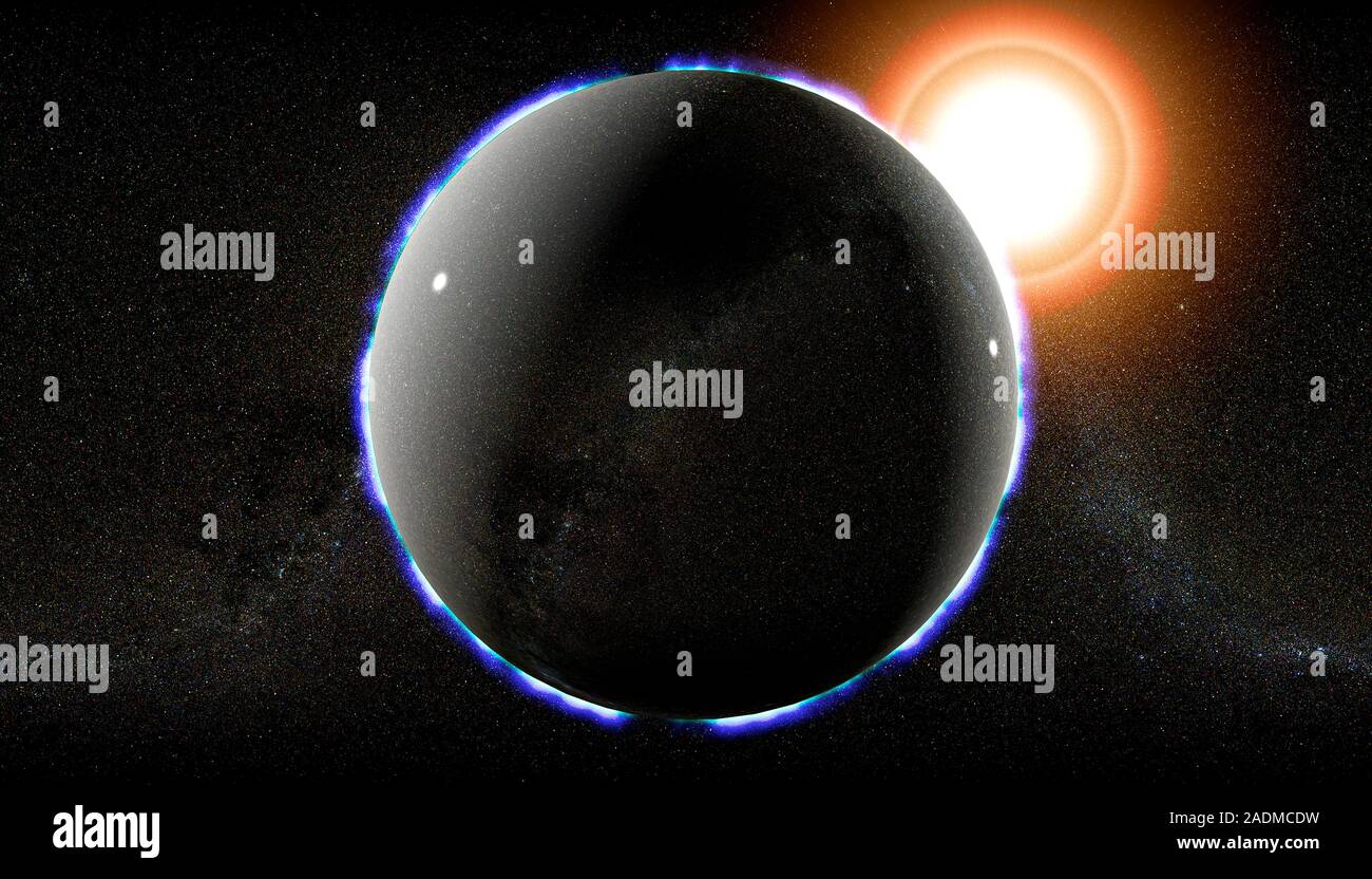 Neutron star. Artwork of a neutron star. This super-dense astronomical ...