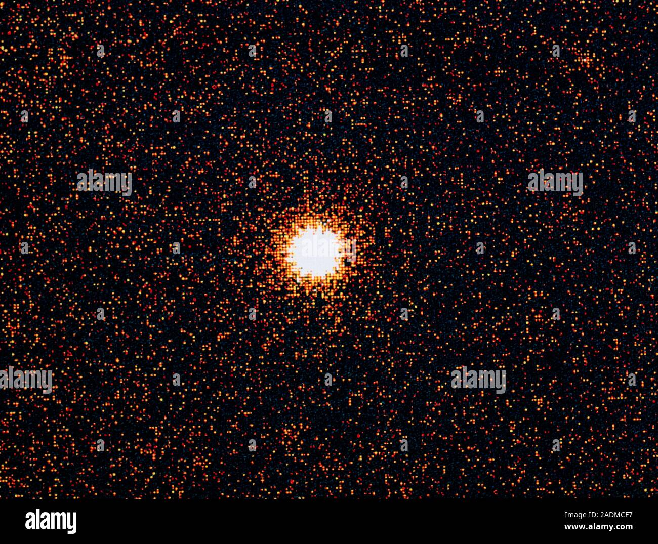 Black hole candidate. X-ray image of the binary star system known as ...