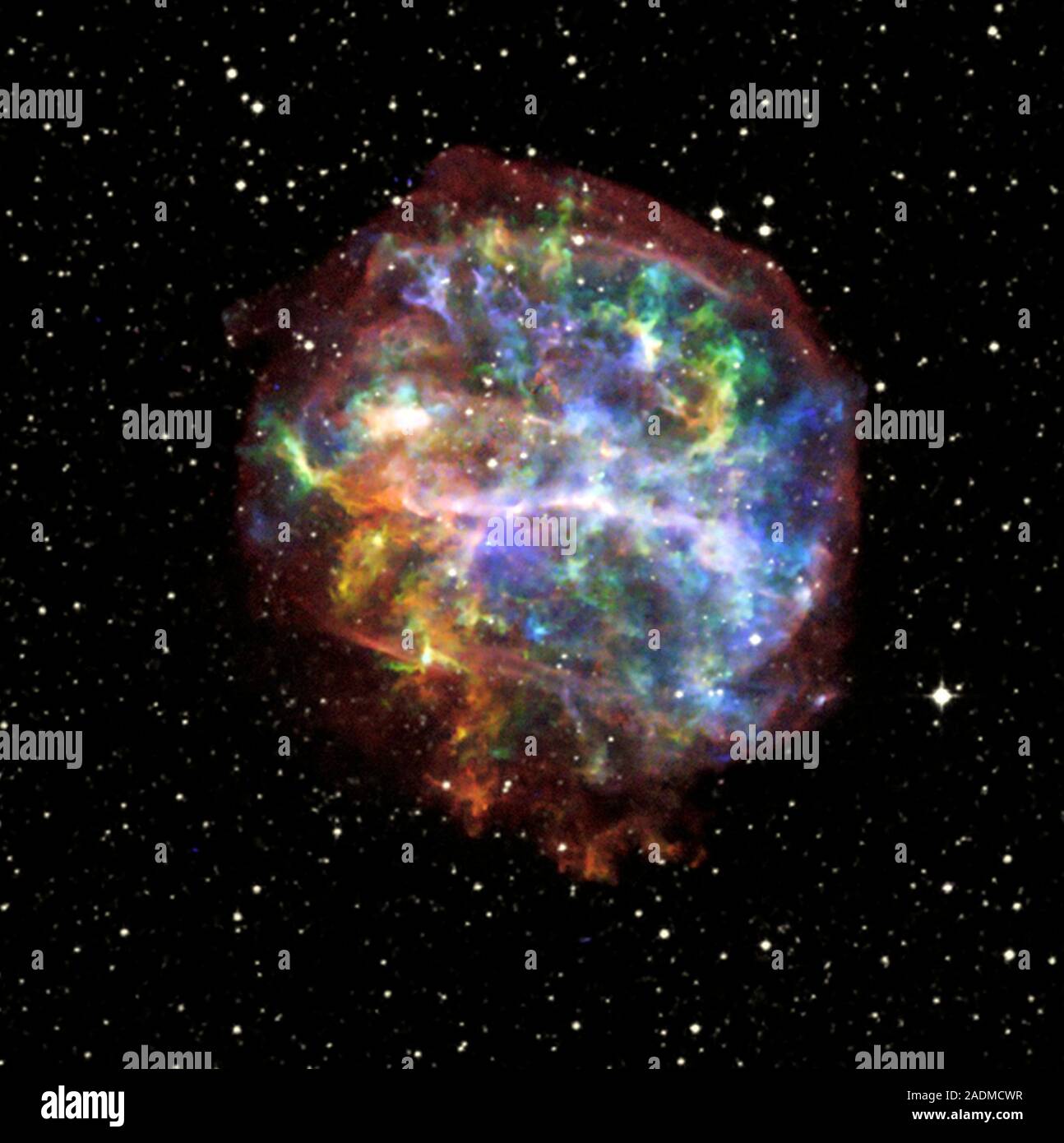 Supernova remnant (SNR) G292.0+1.8, Chandra X-ray image. A supernova ...