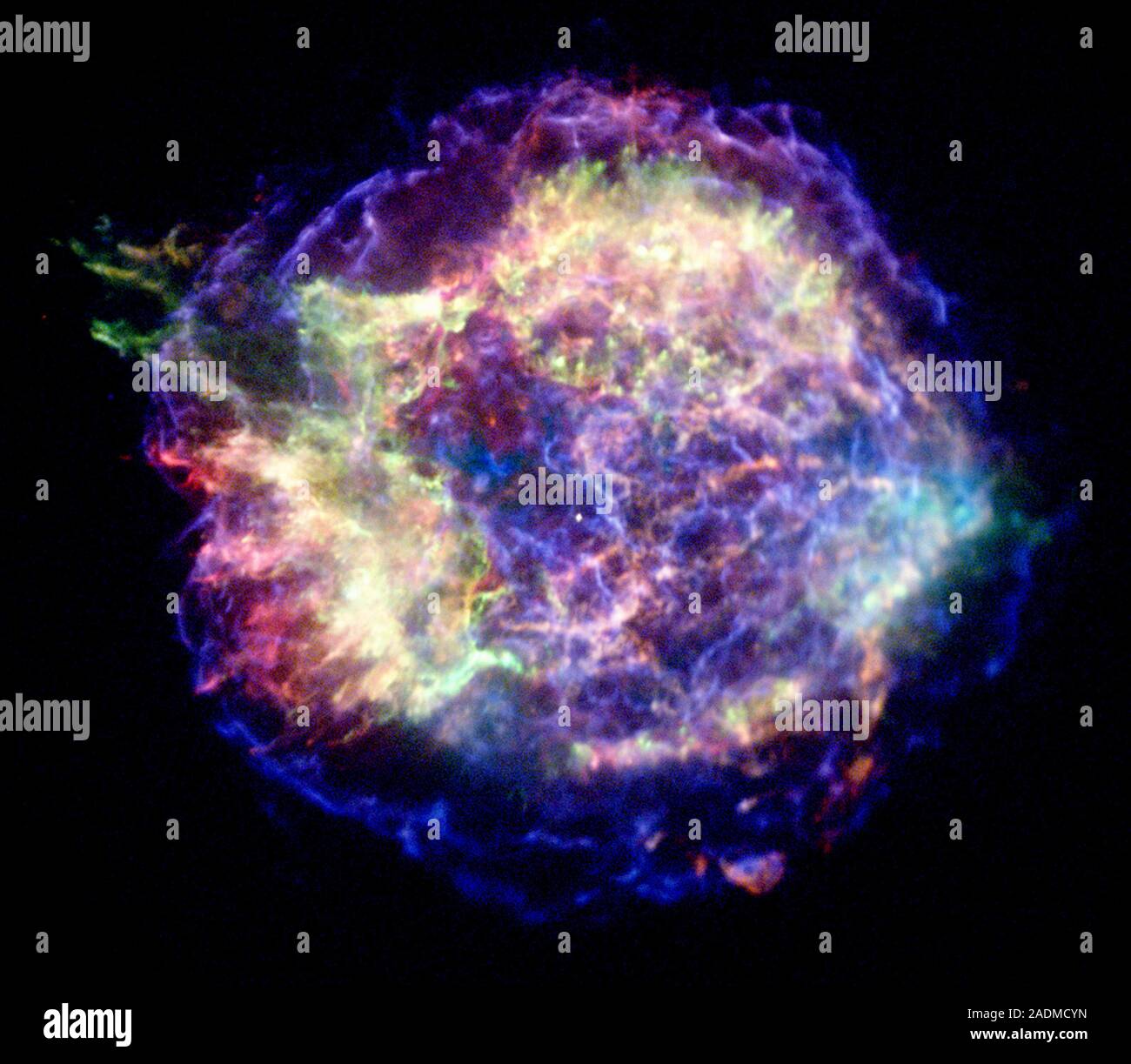 Supernova remnant Cassiopeia A, X-ray image. Cassiopeia A (Cas A) is a ...