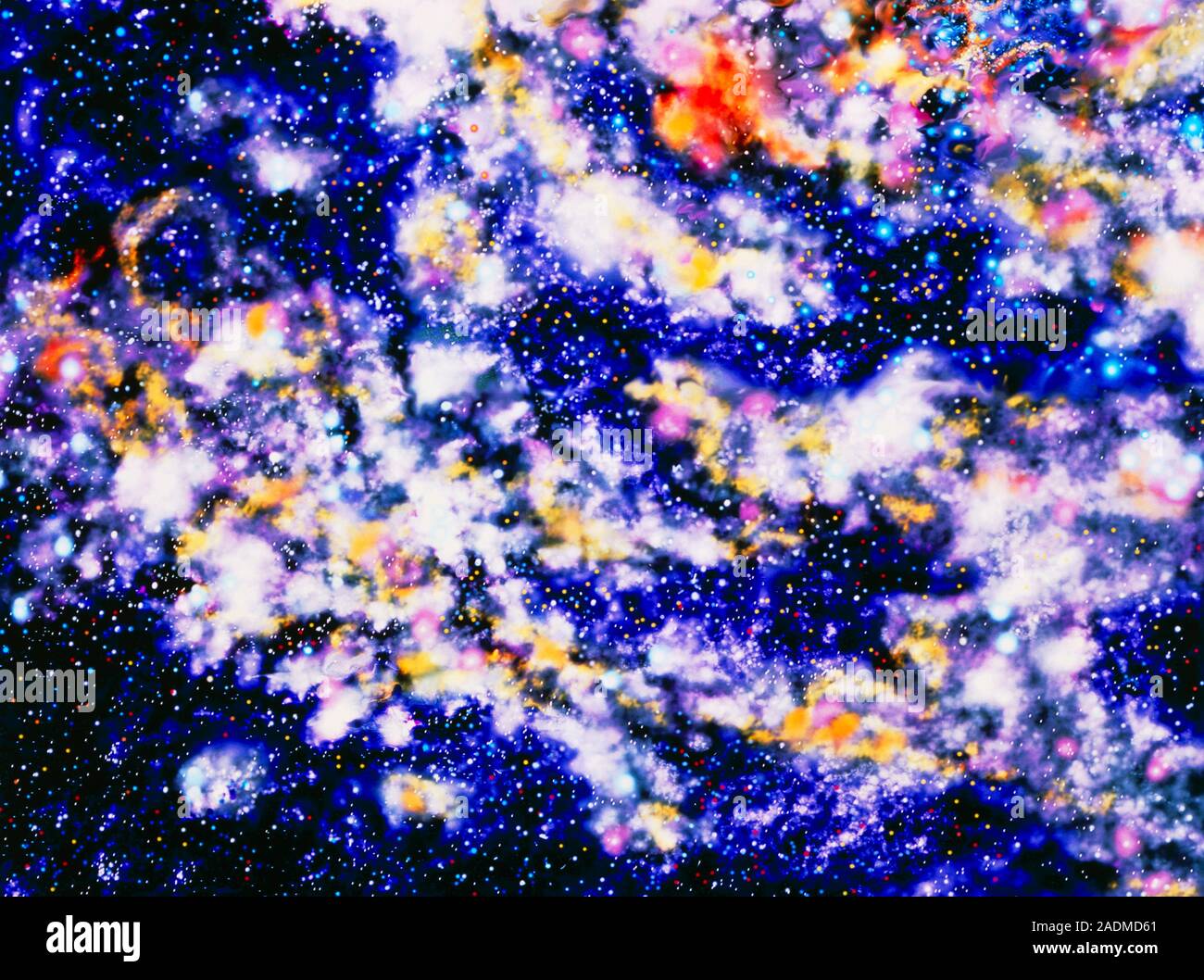 The Perseus Arm. Map of the Perseus spiral arm of our Milky Way galaxy ...