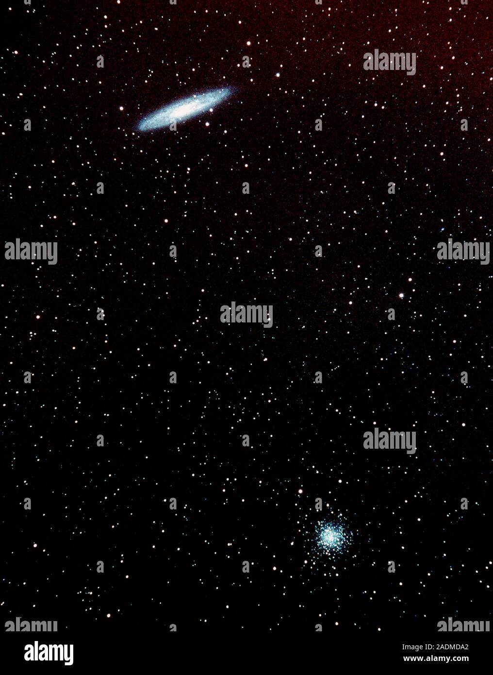 Optical image of the spiral galaxy NGC 253. It is found in the ...