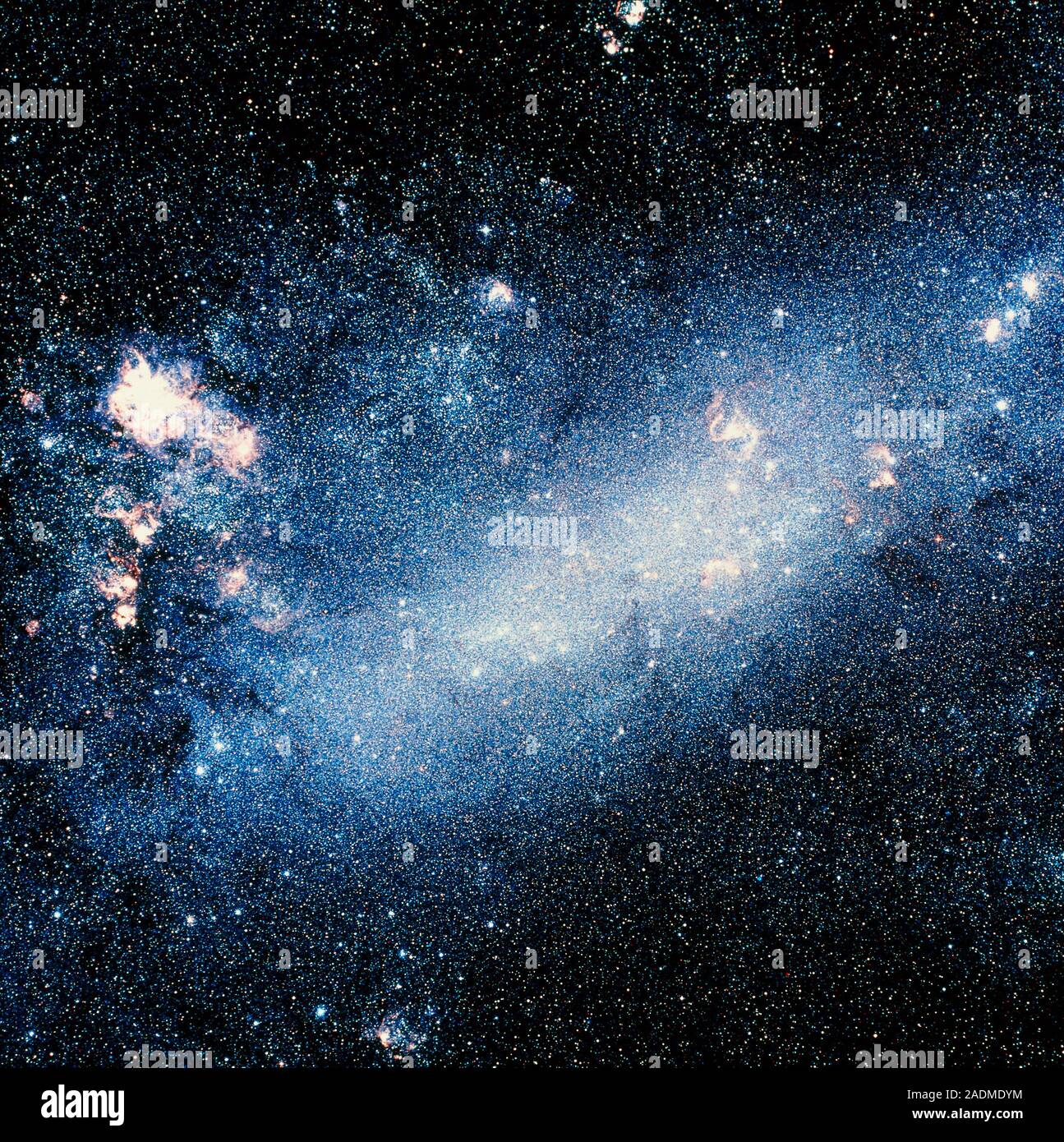 Large Magellanic Cloud. True-colour optical image of the Large ...