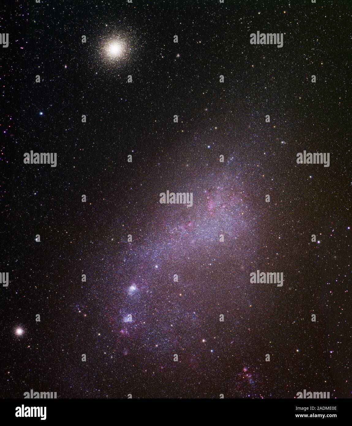 Small Magellanic Cloud, optical image. The Small Magellanic Cloud (SMC ...