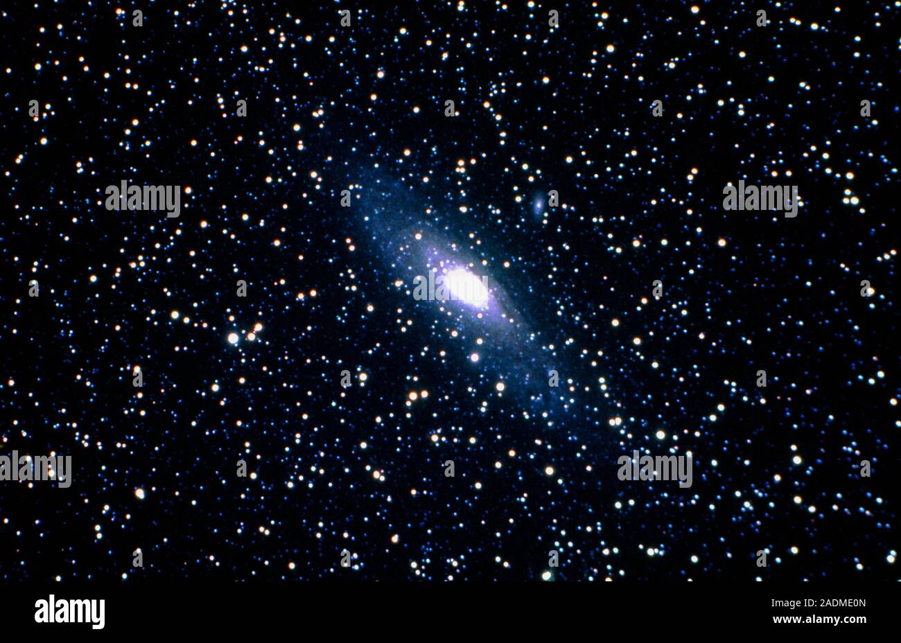 Optical photograph of M31, the Andromeda Galaxy (NGC 224). Located 2.2 million light years from ...